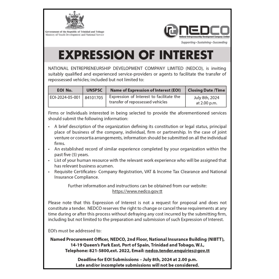 NEDCO | National Entrepreneurship Development Company Limited